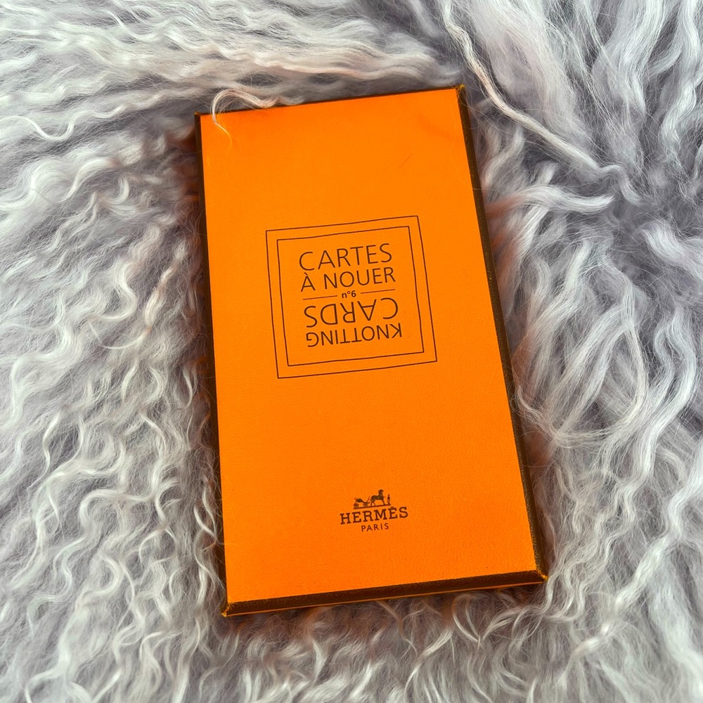 Hermes Knotting Cards. New. - Gem